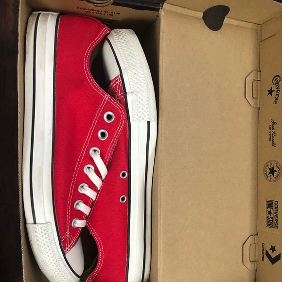 Converse | Shoes | Red Converse | Poshmark